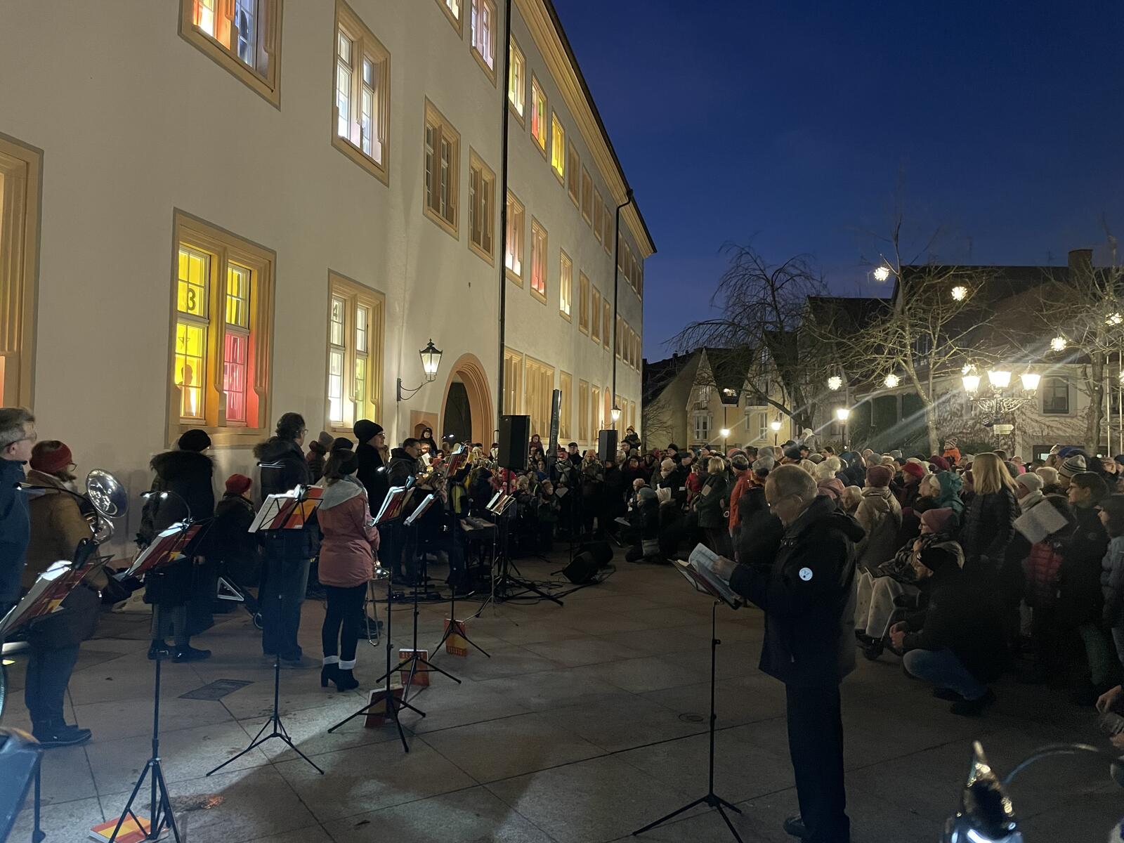 Eindrücke vom Adventsliedersingen | Evangelische Johannesgemeinde Ettlingen
